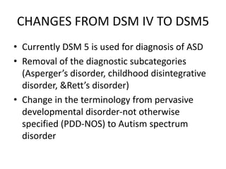 Autism spectrum disorder | PPT