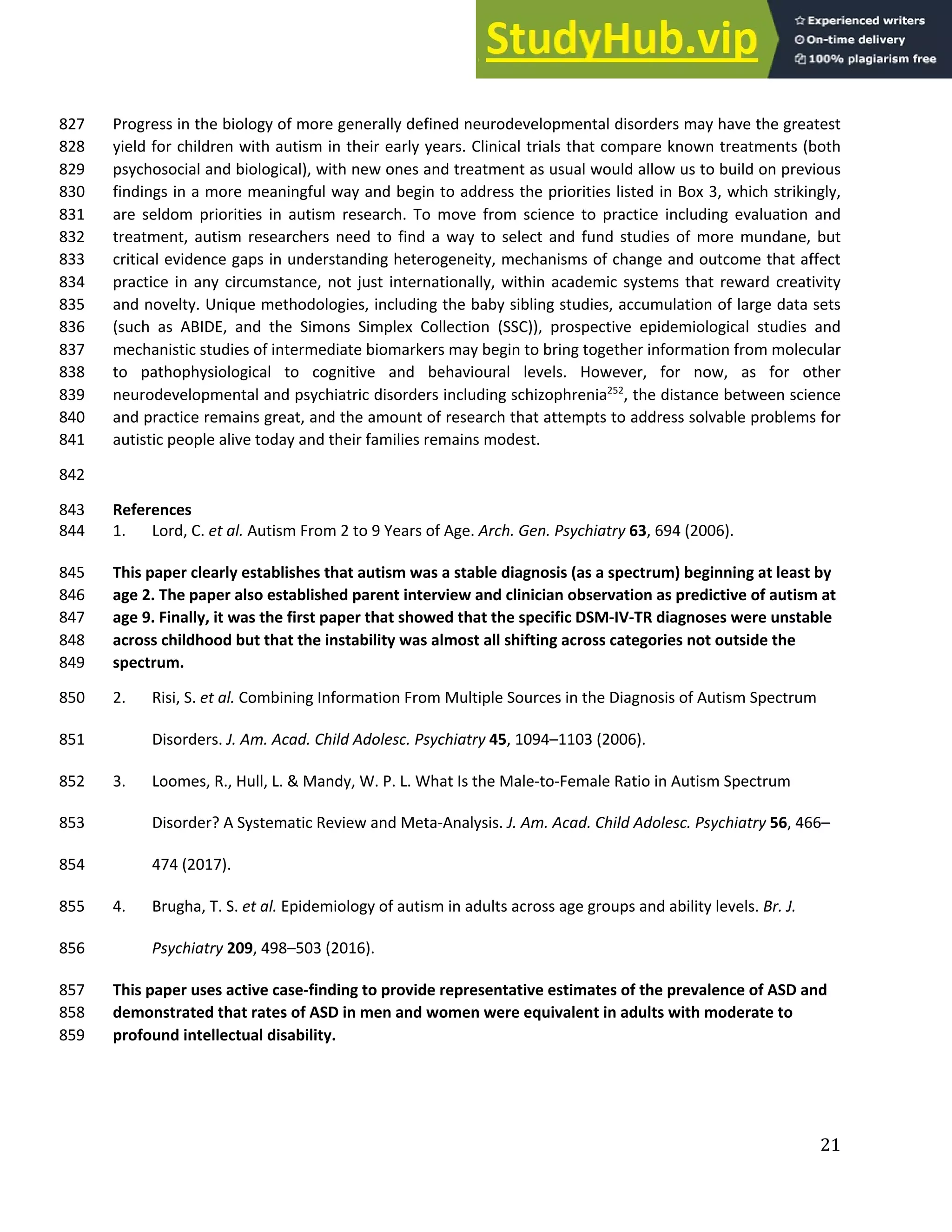 Autism Spectrum Disorder | PDF | Brain and Nervous System Disorders | Diseases and Conditions