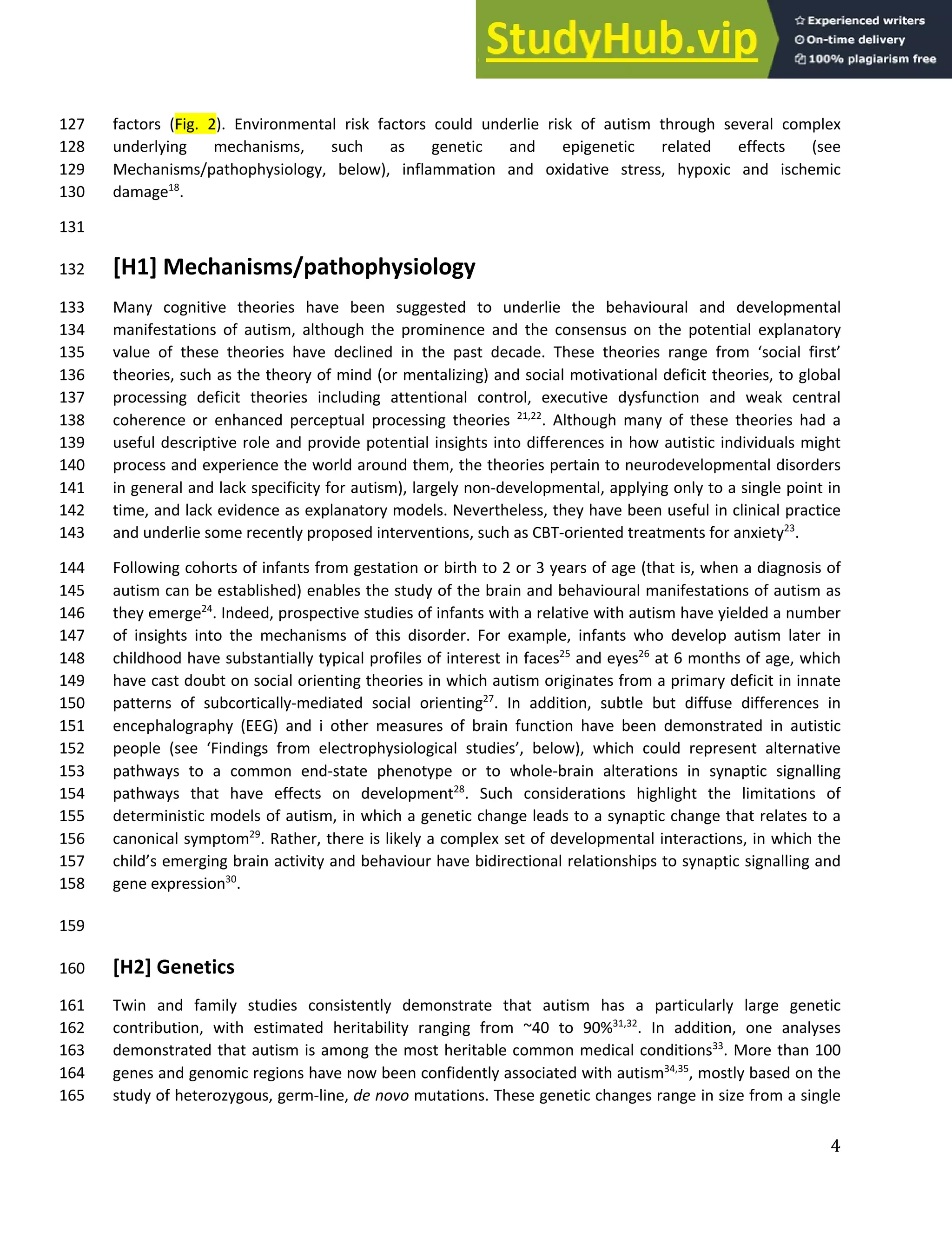 Autism Spectrum Disorder | PDF