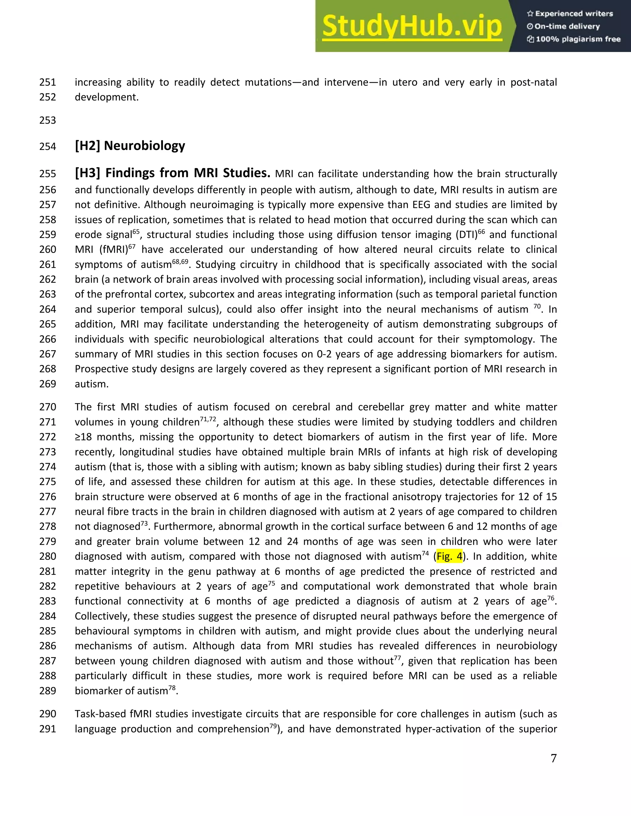 Autism Spectrum Disorder | PDF