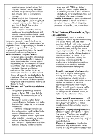 Autism spectrum disorder.pdf lecture notes | PDF