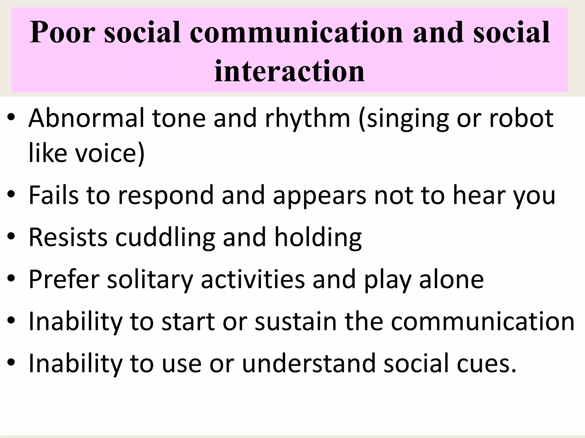 Autism spectrum disorder (ASD) | PDF