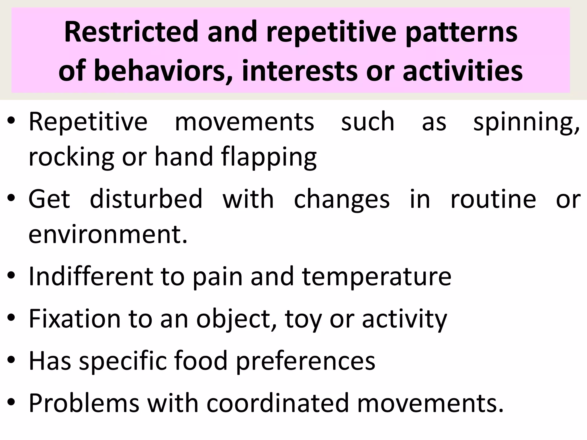 Autism spectrum disorder (ASD) | PDF
