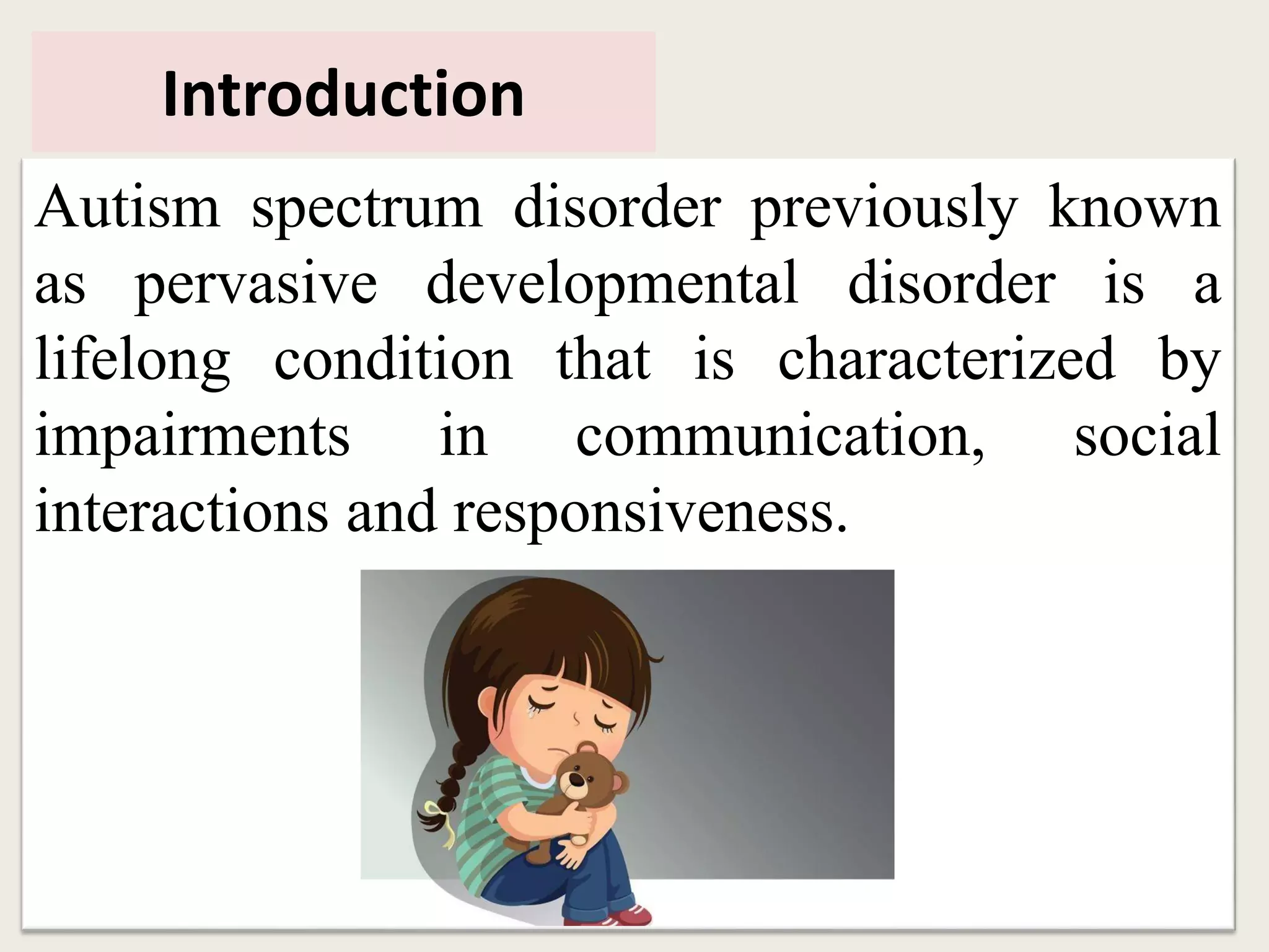 Autism spectrum disorder (ASD) | PDF