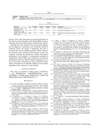 Autism Spectrum Disorder diagnosis based on trajectories of eye tracking data | PDF