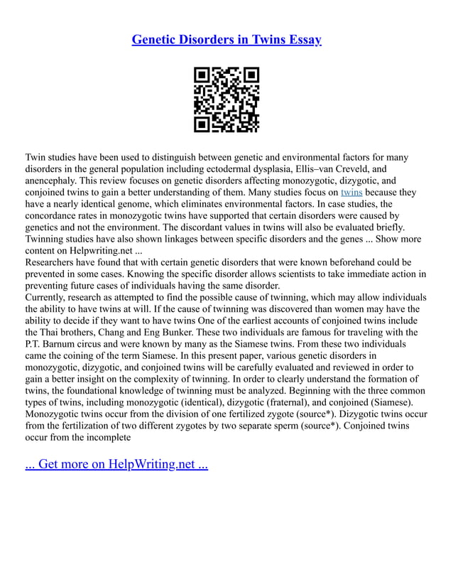 Autism Spectrum Disorder Essay | PDF