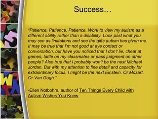 Autism spectrumdisorders | PPT