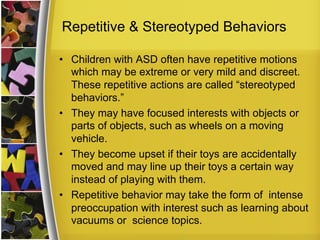 Autism spectrumdisorders | PPT