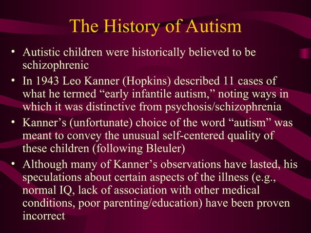 Autism Spectrum Disorders/Causes/symptoms/treatment approaches | PPT ...