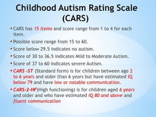 Comprehensive Overview of Autism Spectrum Disorders: Diagnosis ...
