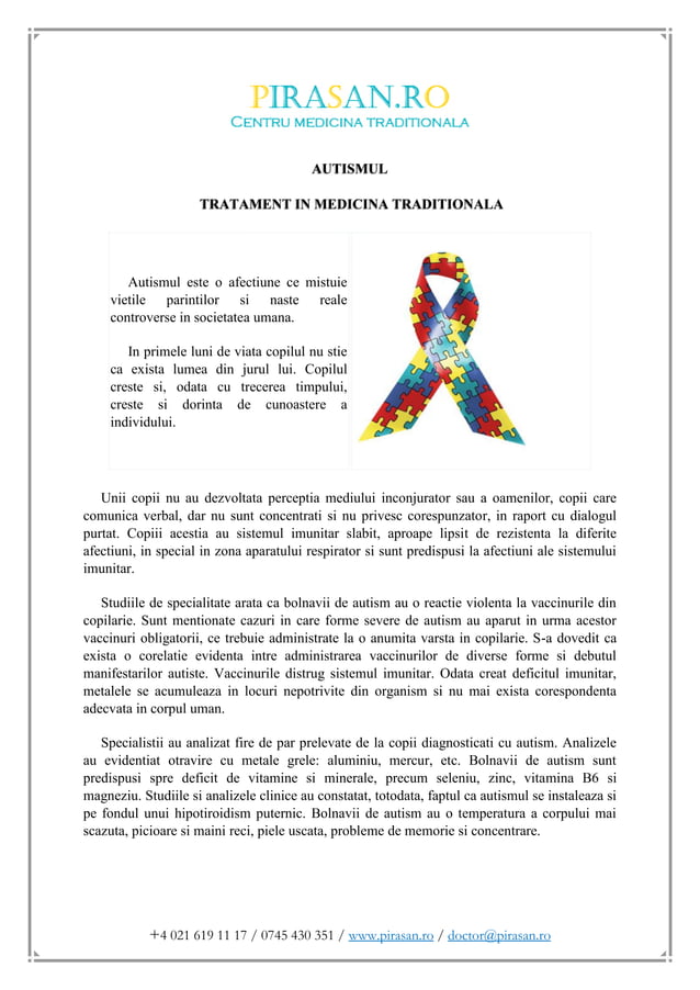 Autismul | PDF