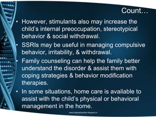 Autistic disorder | PPT