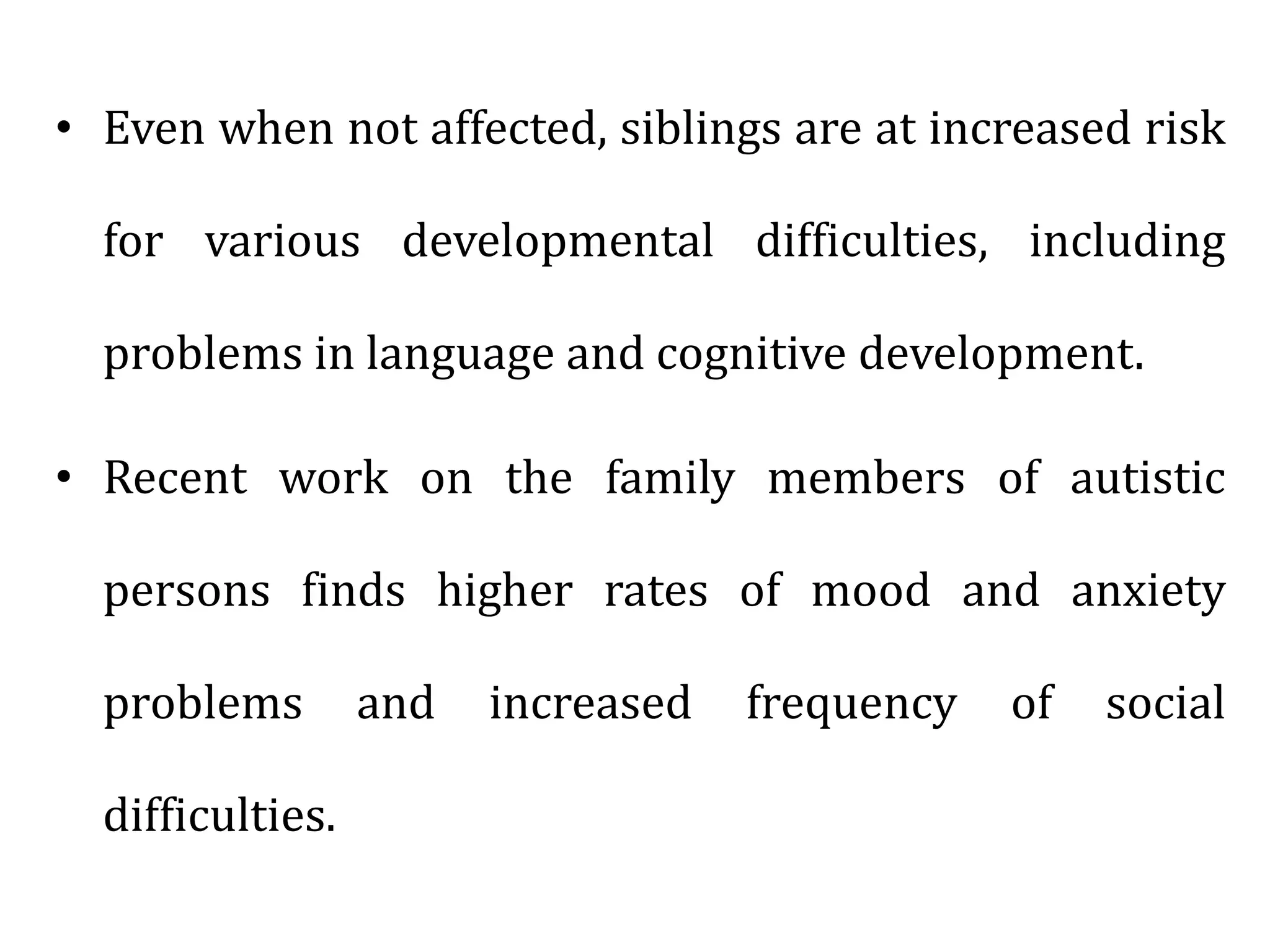 Autistic Spectrum Disorders | PPTX