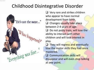 Autistic spectrum disorder | PPSX