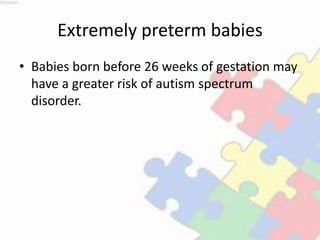 Autistic spectrum disorder | PPSX