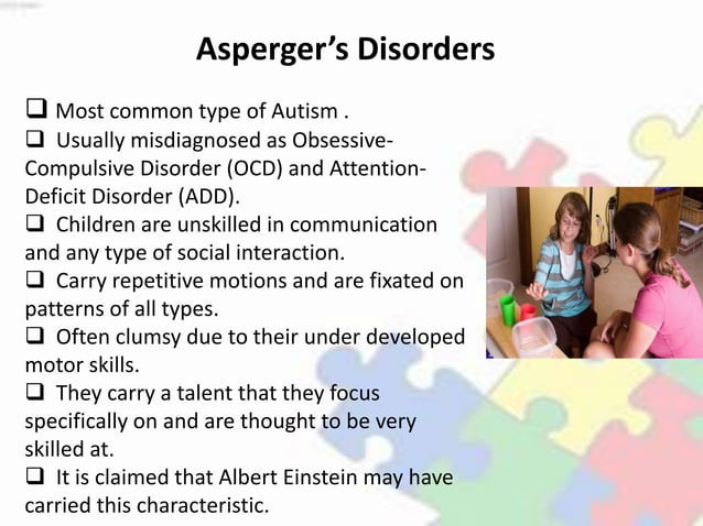 Autistic spectrum disorder
