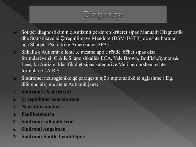 Autizmi | PPTX