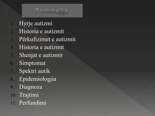 Autizmi | PPTX