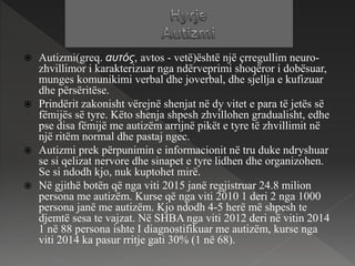 Autizmi | PPTX