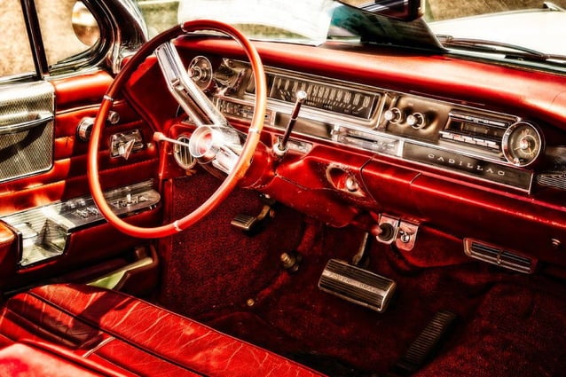 Red Old-timer Cadillac | PDF