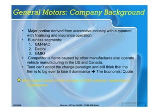 Case Study: Auto By Tel and GM | PDF