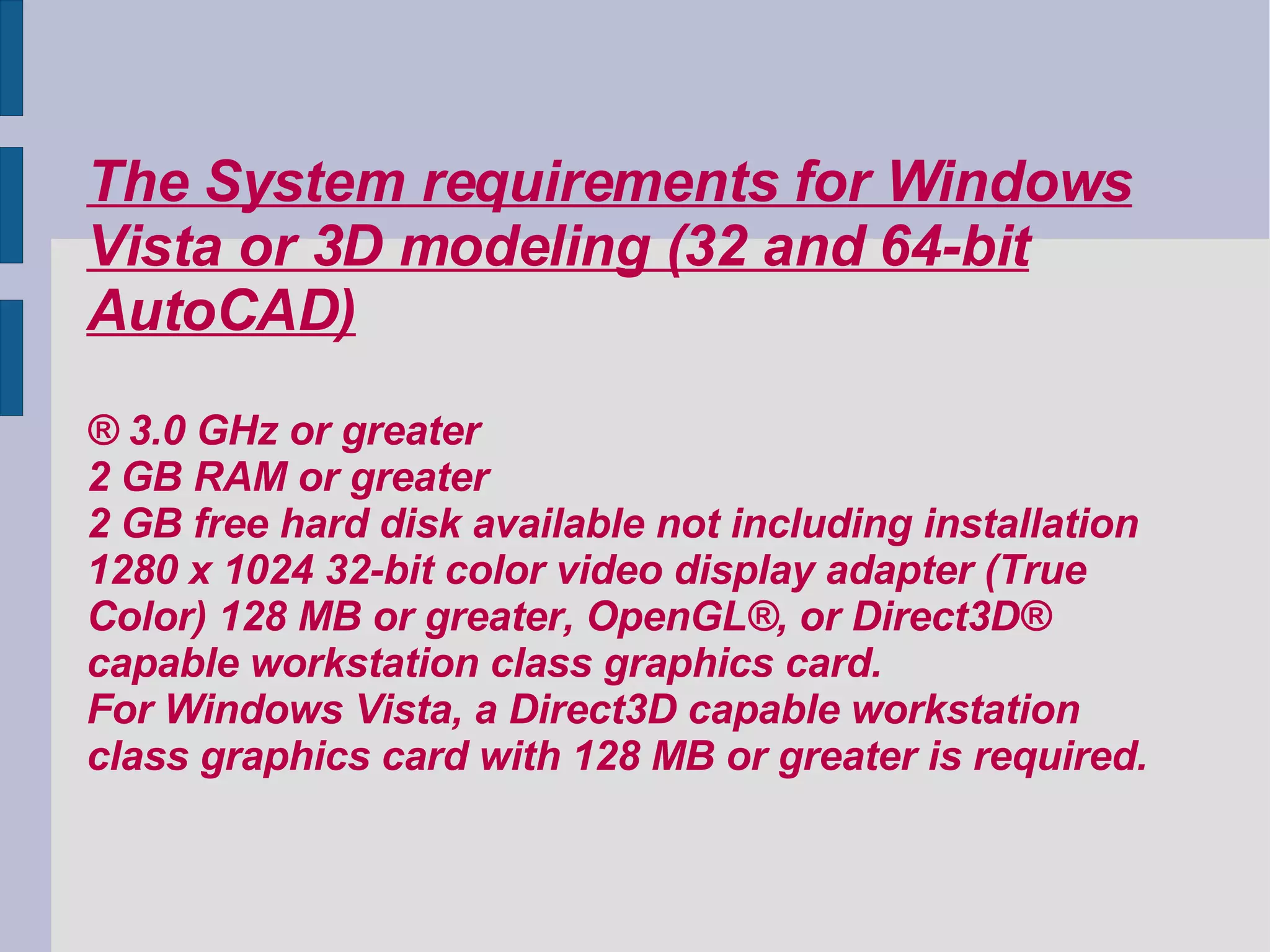 Auto Cad Presentation | ODP
