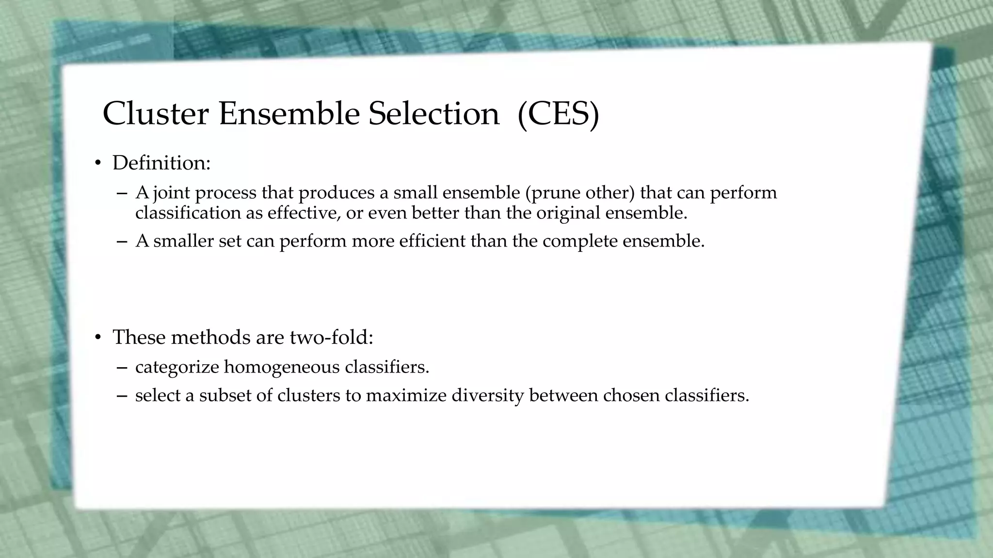 Automatic pruning method for random forest | PPT