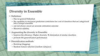 Automatic pruning method for random forest | PPT