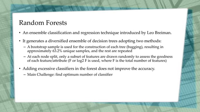 Automatic pruning method for random forest | PPT