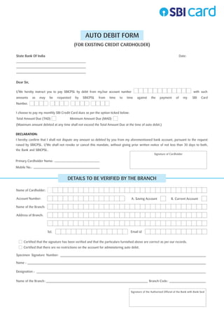 Auto debit-form-for-existing-credit-cardholder | PDF