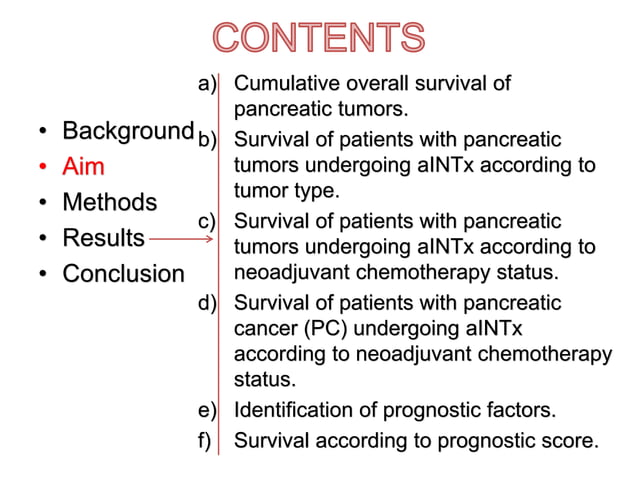 Auto-intestine transplant for Pancreatic Cancer.ppt