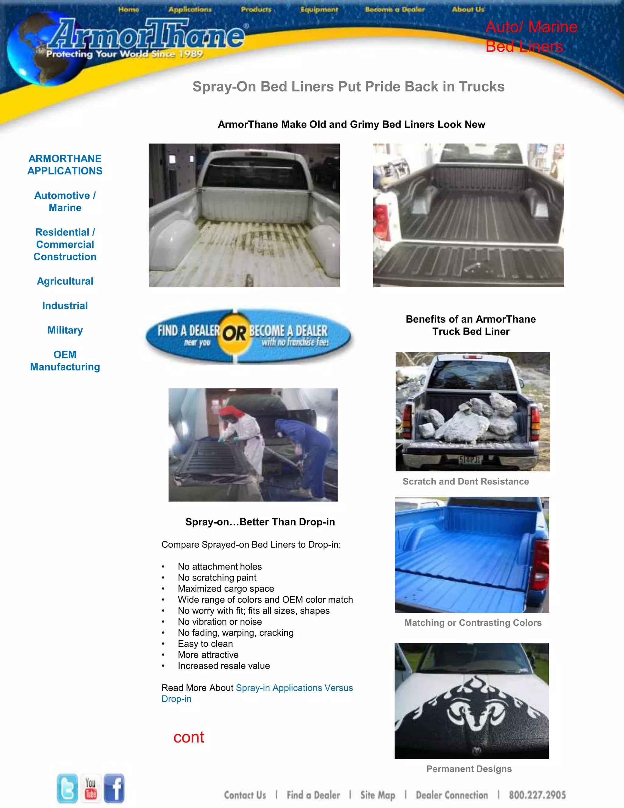 ArmorThane Auto marine applications | PDF