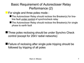 Auto Reclose Testing | PPT