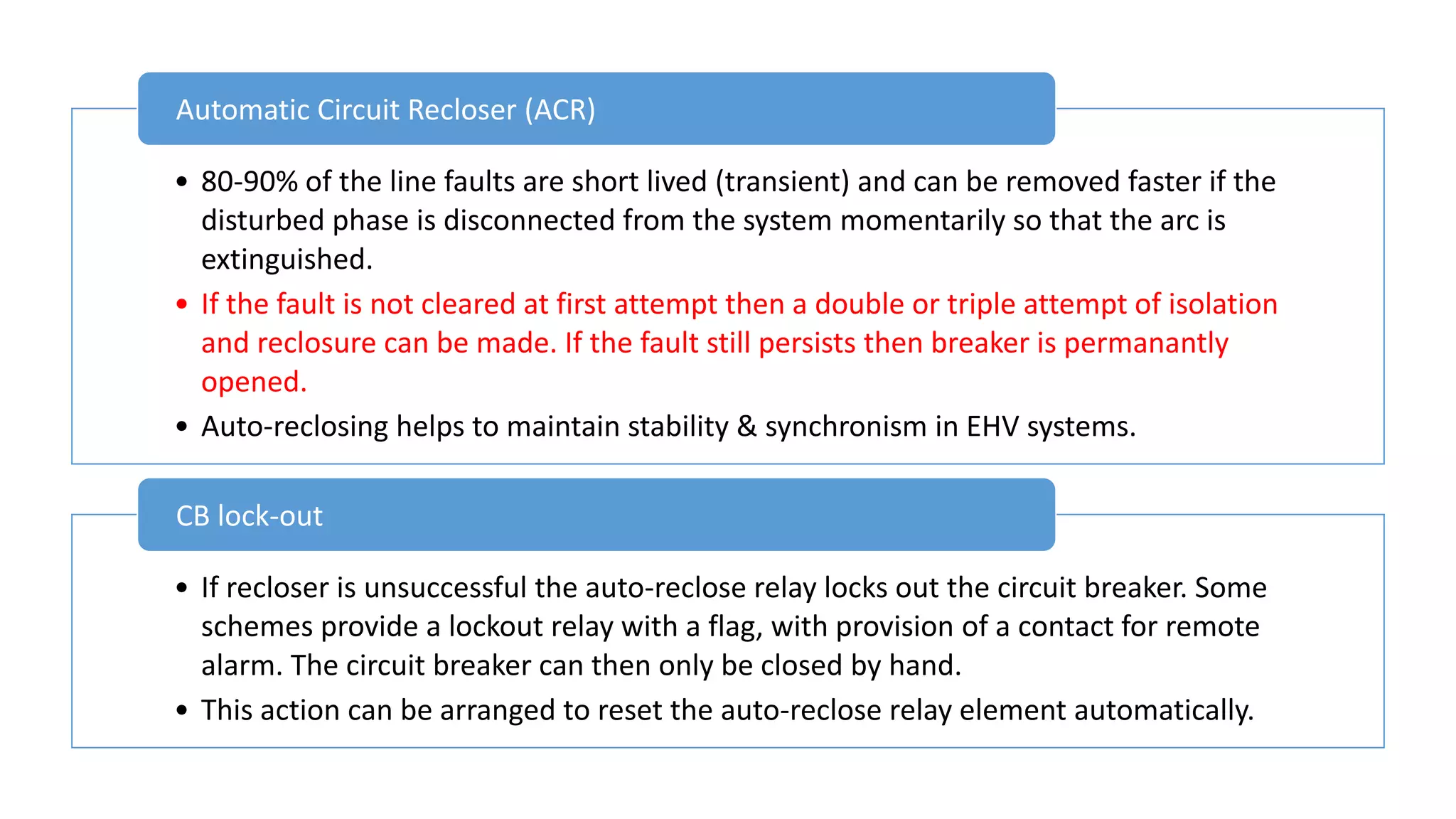 Auto reclosers | PPTX