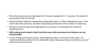 Auto reclosers | PPTX