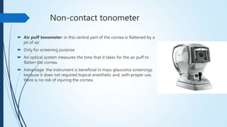 Auto-refractometer, Tonometer and DO.pptx