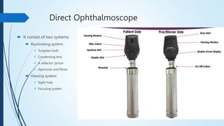 Auto-refractometer, Tonometer and DO.pptx