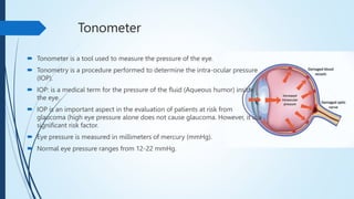Auto-refractometer, Tonometer and DO.pptx