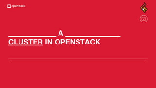 Autoscale a self-healing cluster in OpenStack with Heat | PPT