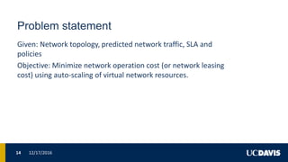 Cost savings from auto-scaling of network resources using machine learning | PDF