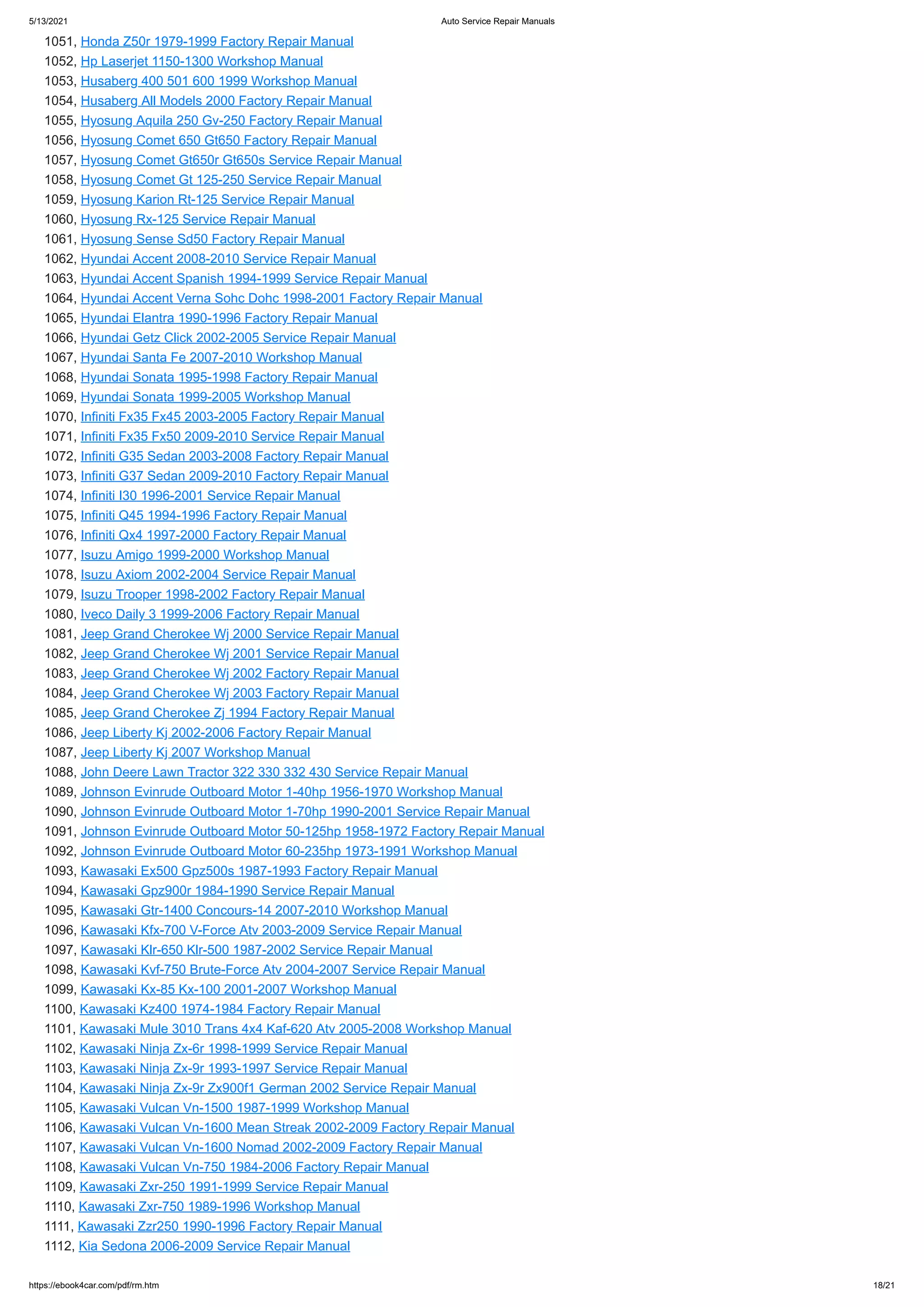 Auto service-repair-manuals.. | PDF
