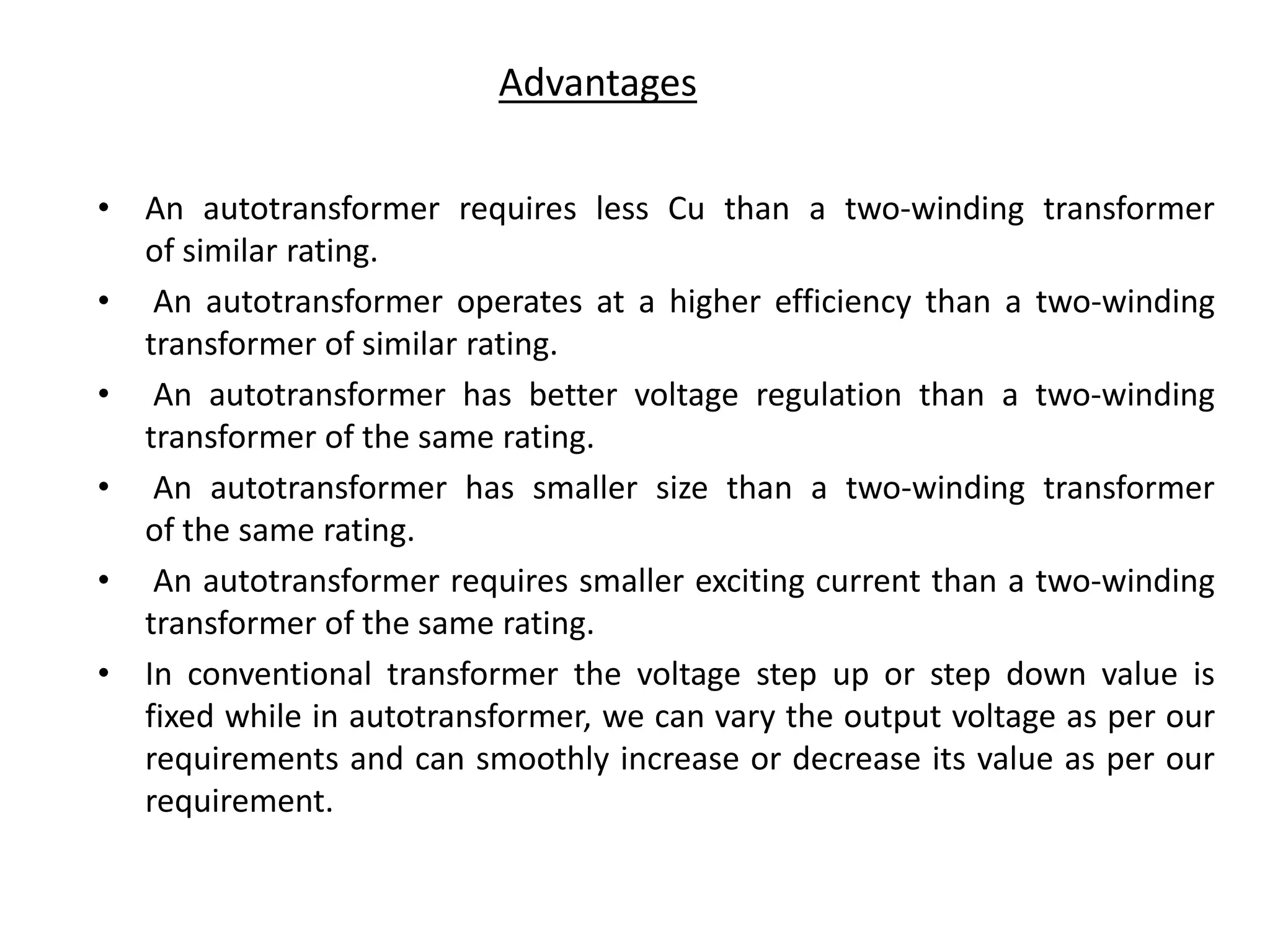 Auto Transformer | PPT