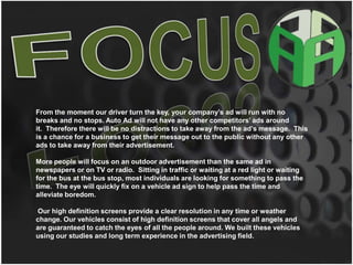 Auto Ad - LED Truck Features & Rate Card | PPSX