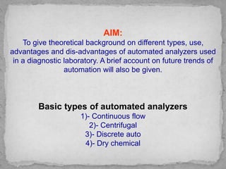 Biomedical Instrumentation auto analyser.pptx