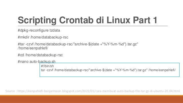Automatic Backup via FTP - Part 2 | PPT