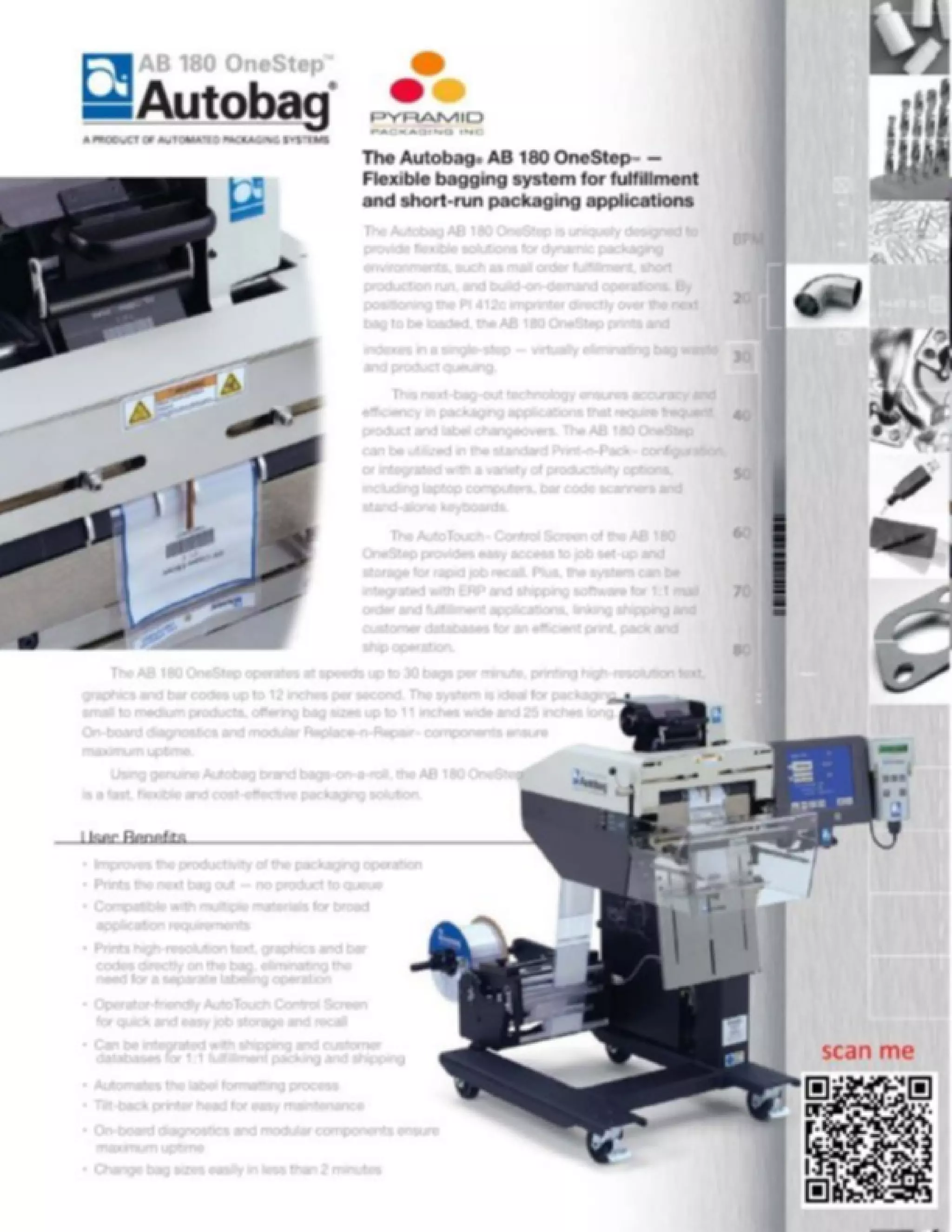 Autobag AB180 One Step Bagger | PDF