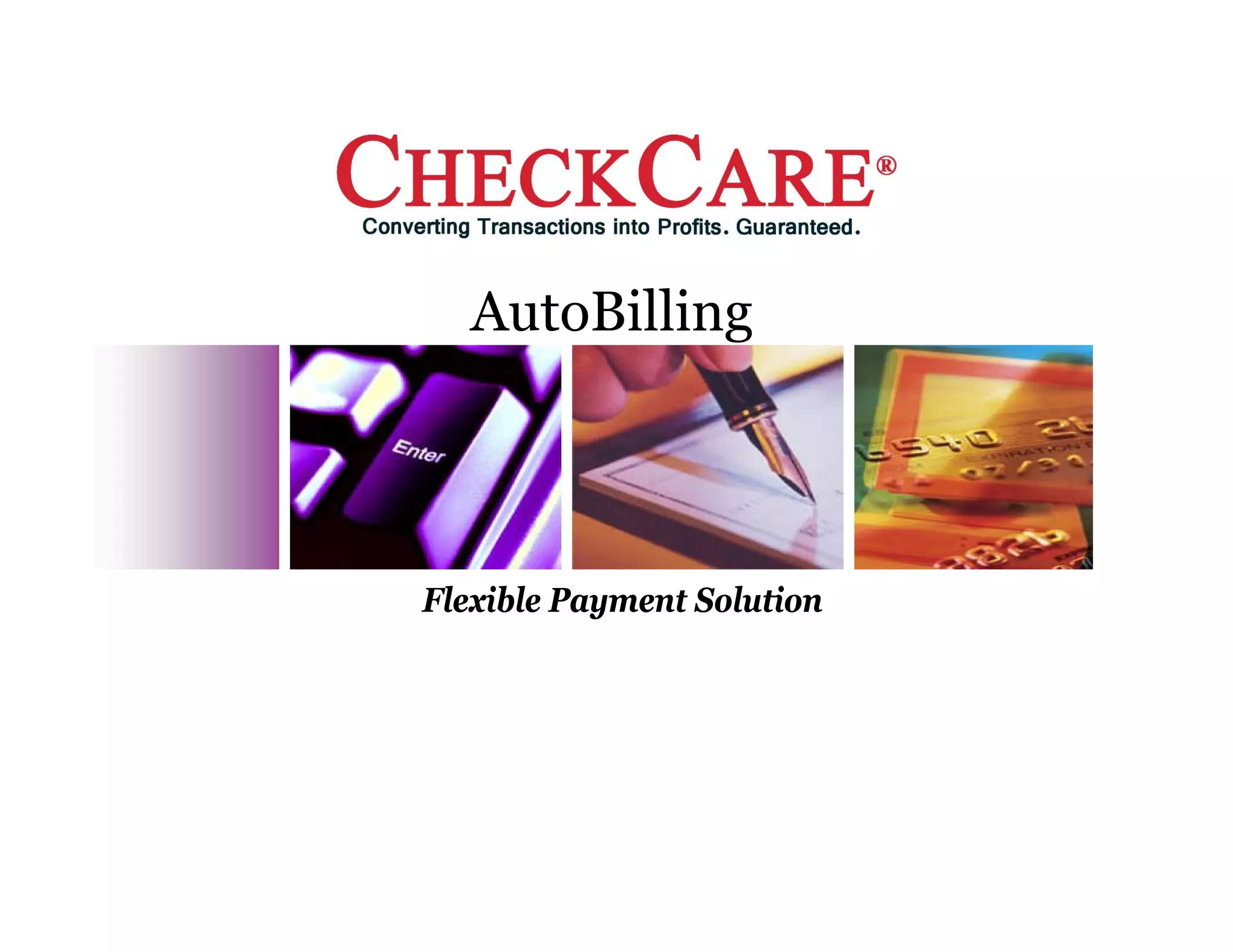Auto Billing Service | PDF