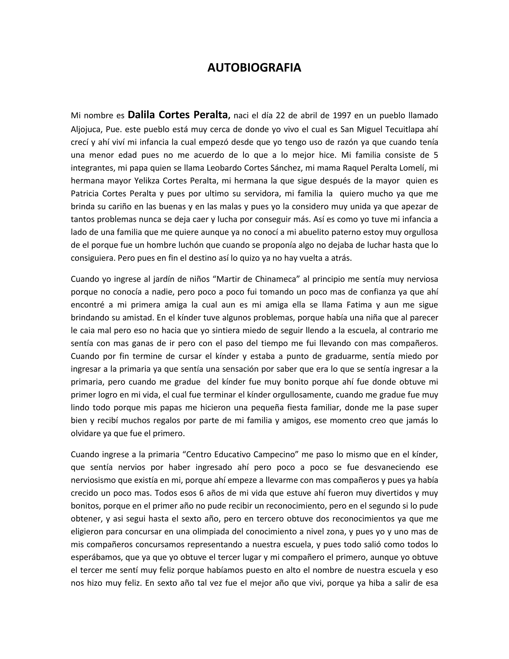 Autobiografia | PDF