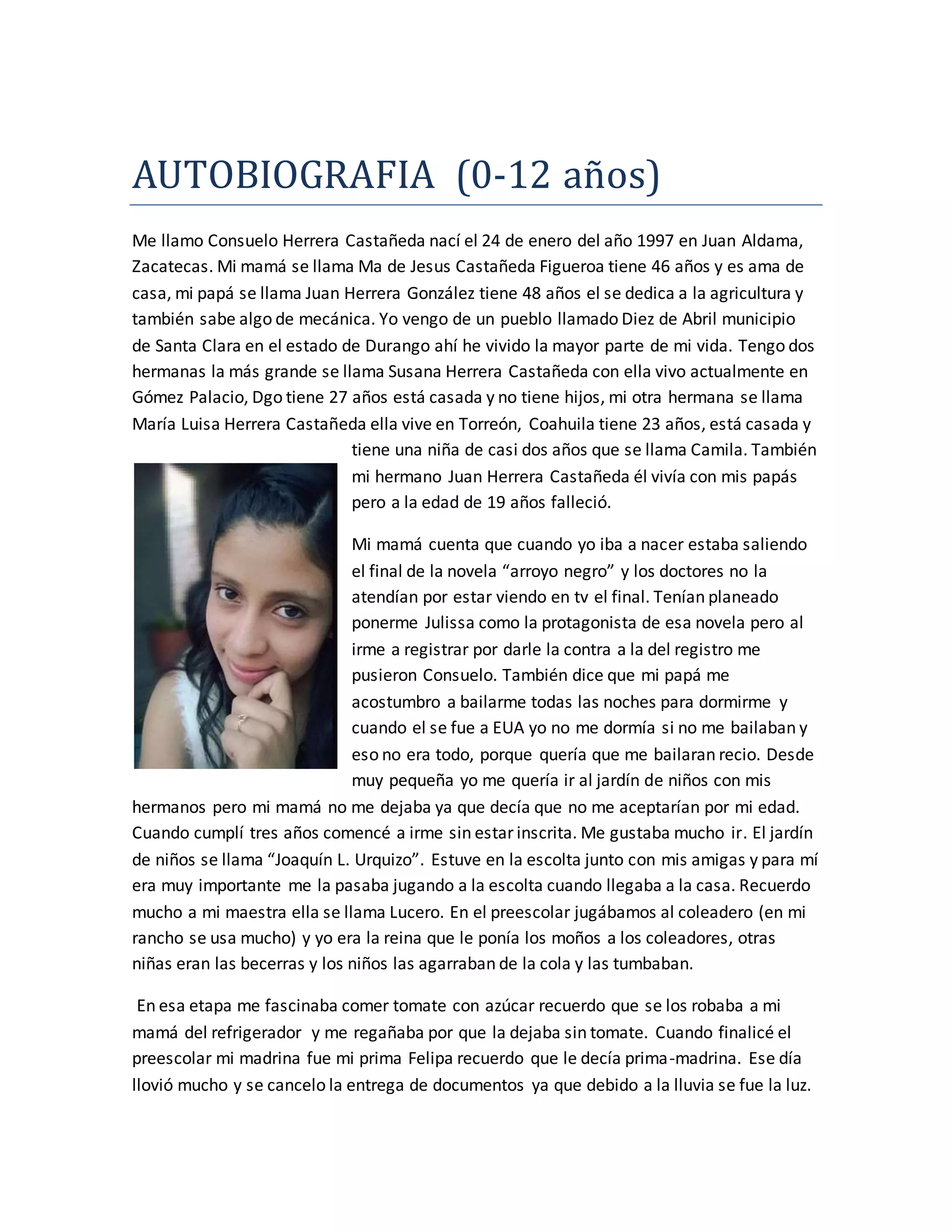 AUTOBIOGRAFIA | PDF