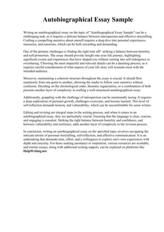 Autobiographical Essay Sample.pdf